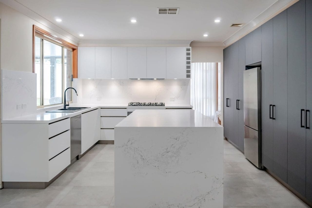 Kitchen Benchtops | Harrington Kitchens | Custom Kitchens