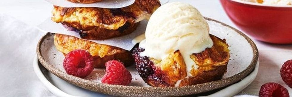 Mini Berry Bread and Butter Puddings | Harrington Kitchens 0